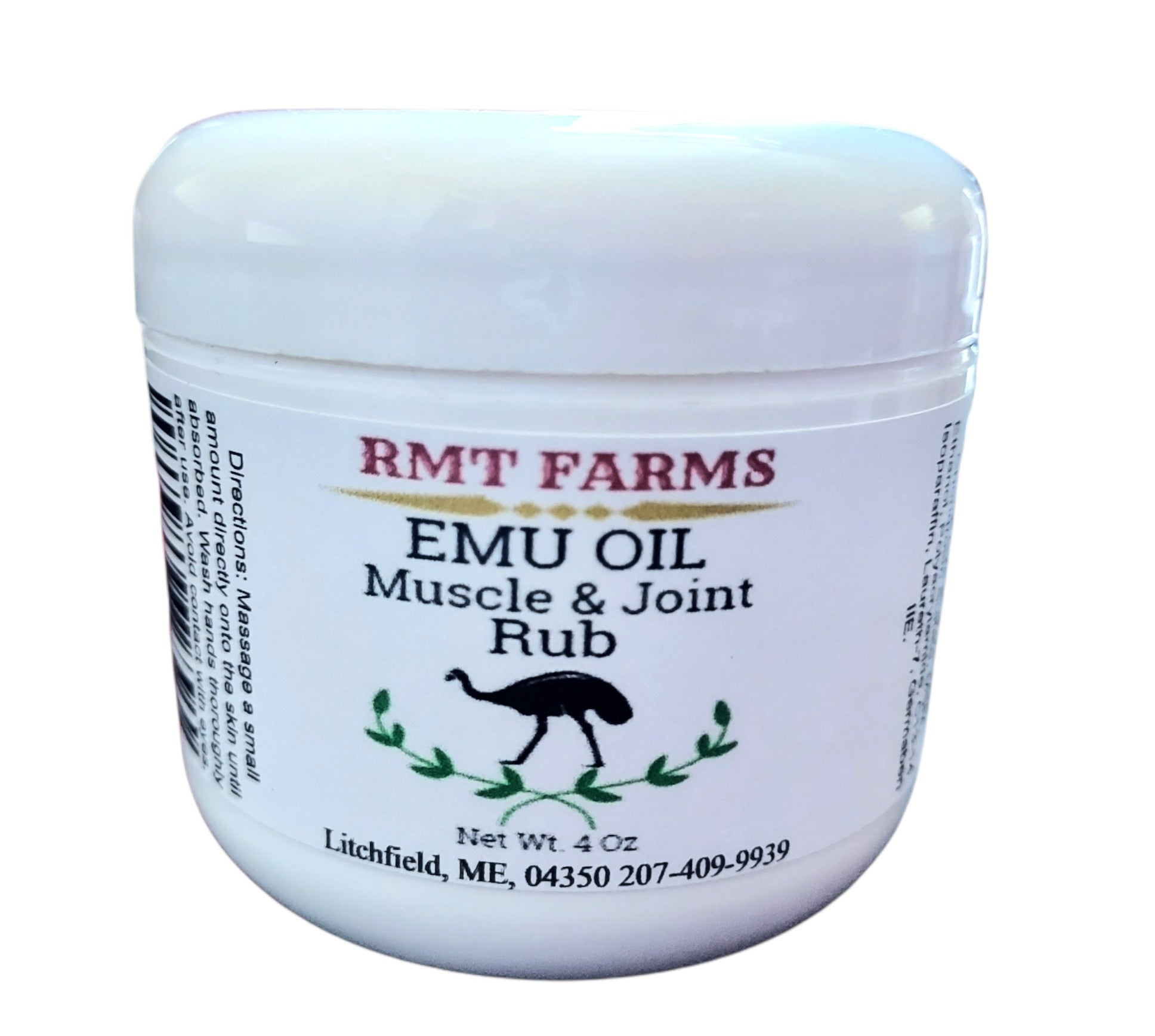 Emu Oil Muscle & Joint Rub | RMT Farms